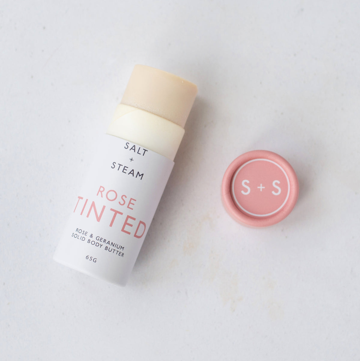 Rose Tinted Solid Body Butter | Salt + Steam