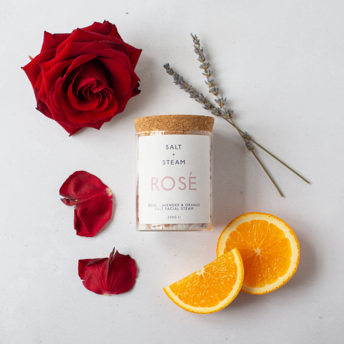 Rosé Facial Steam | Salt + Steam
