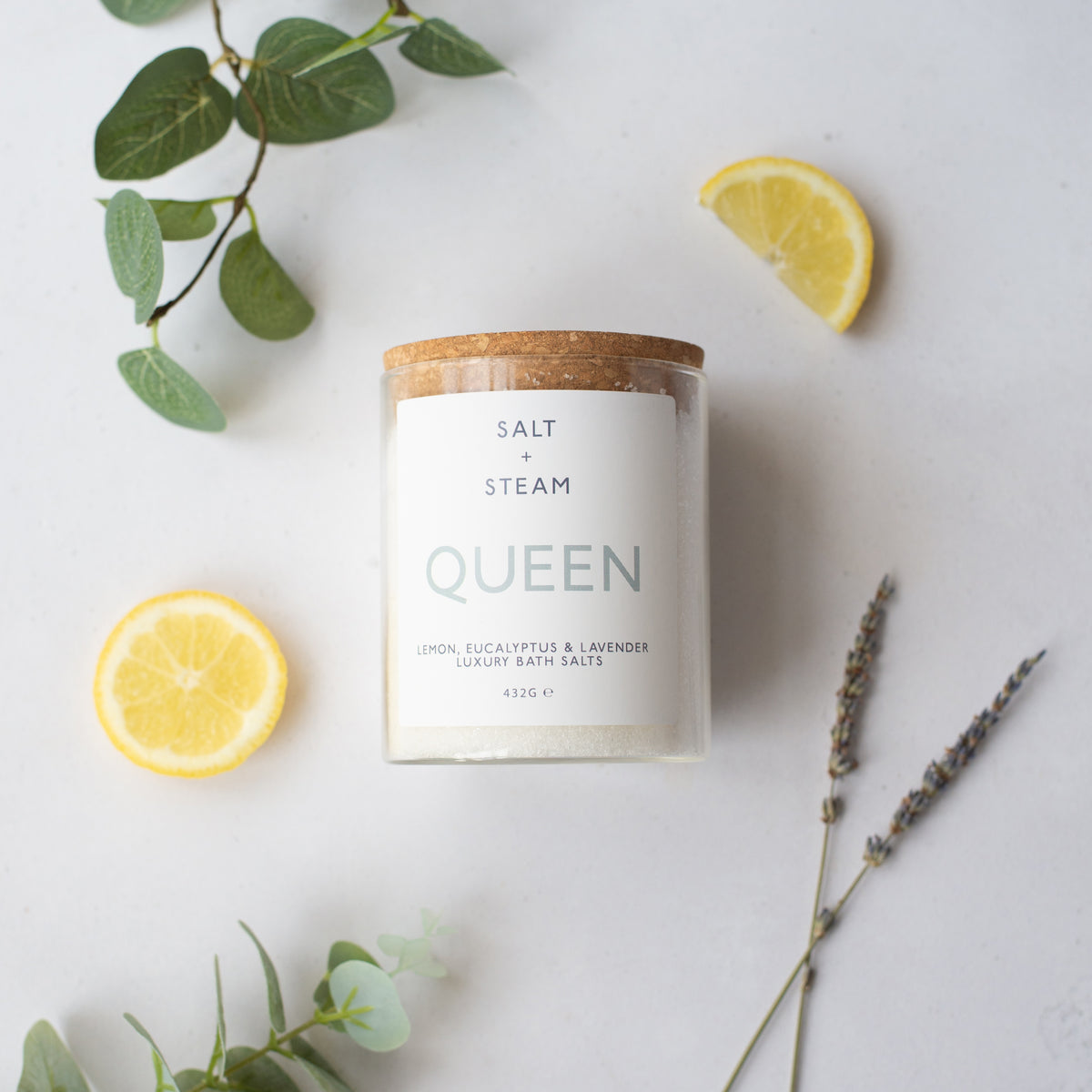 Queen Bath Salts | Salt + Steam